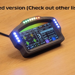 Sim Racing Dashboard Touchscreen Display Leds RPM Simhub GT - Etsy