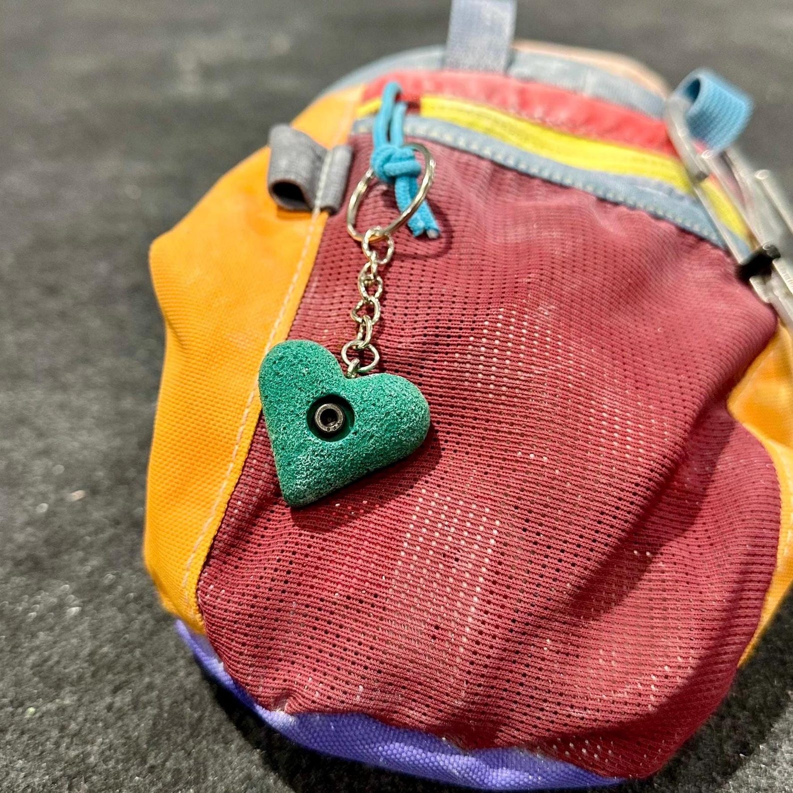 Rock Climbing Hold Keychain - Colorful Climber Gift - Etsy