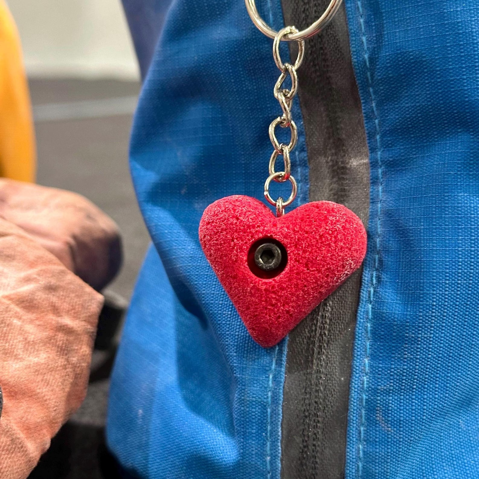Rock Climbing Hold Keychain - Colorful Climber Gift - Etsy