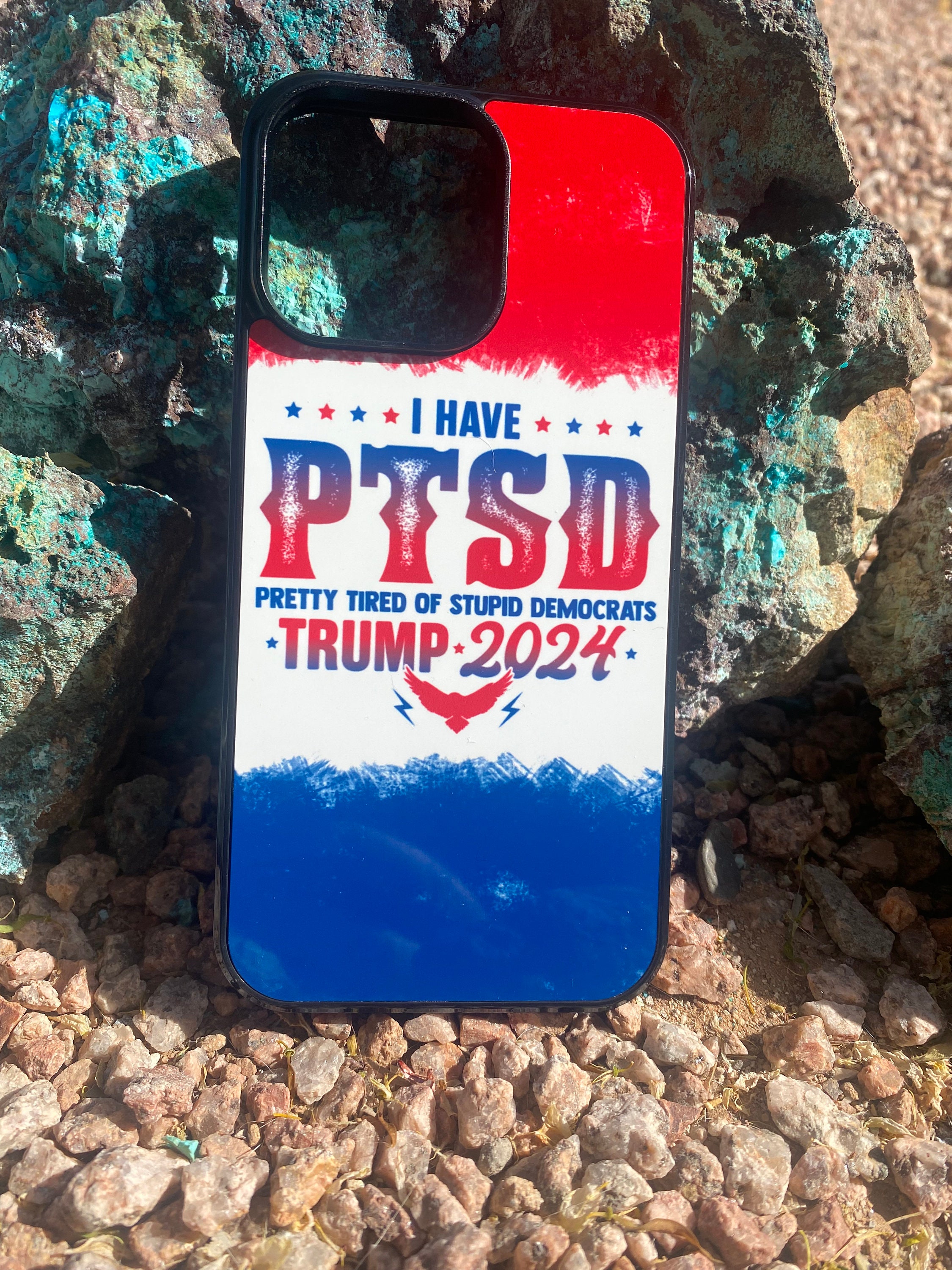 Lets Go Brandon, PTSD Trump 2024 Phone Case - Etsy