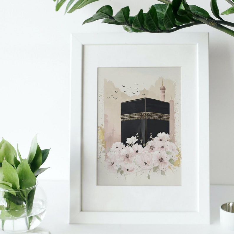 Kaaba Makkah Poster Haramain Kaaba Poster Makkah Kaabah - Etsy UK