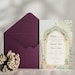 Islamic Wedding Invitation Card | Digital Nikaah Invite | Muslim ...