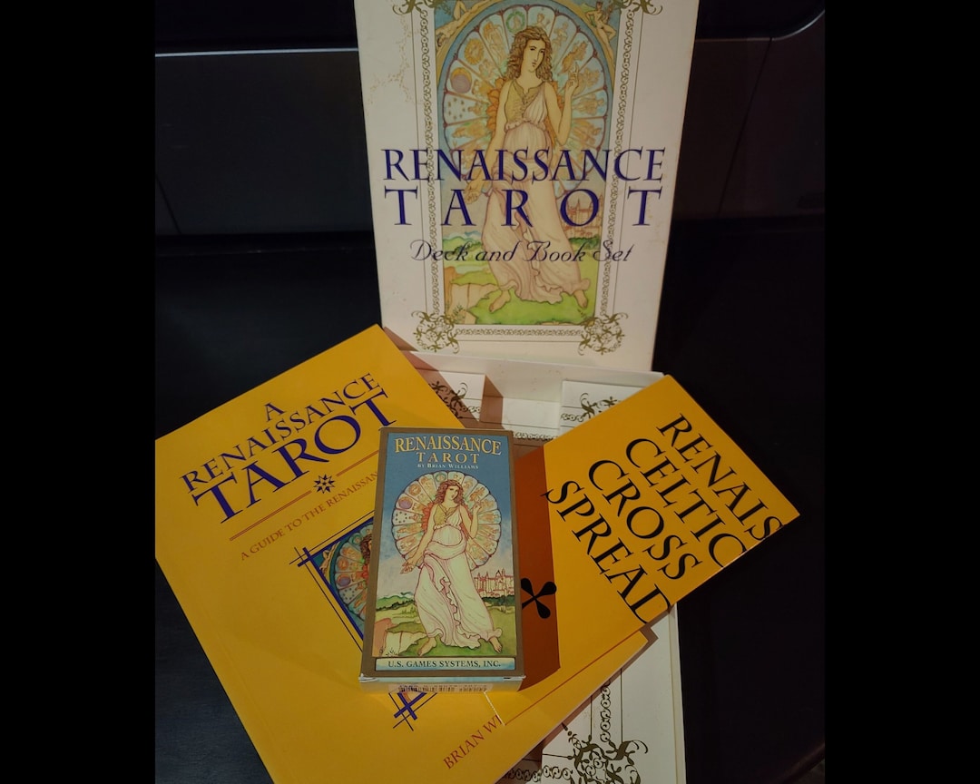 Renaissance Tarot Deck and Book Set - Etsy