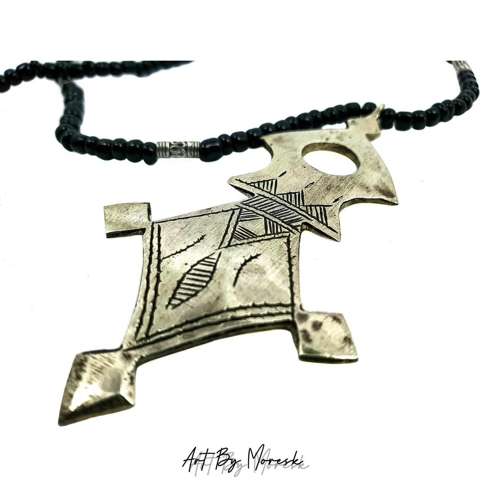 Handcrafted Tuareg Berber Tribal Women's Necklace Vintage Nomadic ...