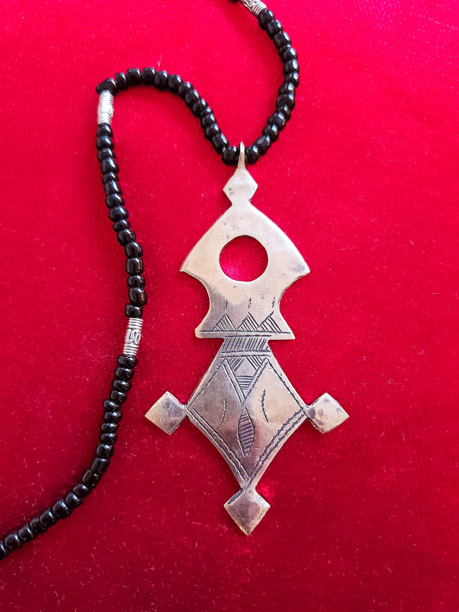 Handcrafted Tuareg Berber Tribal Women's Necklace Vintage Nomadic ...