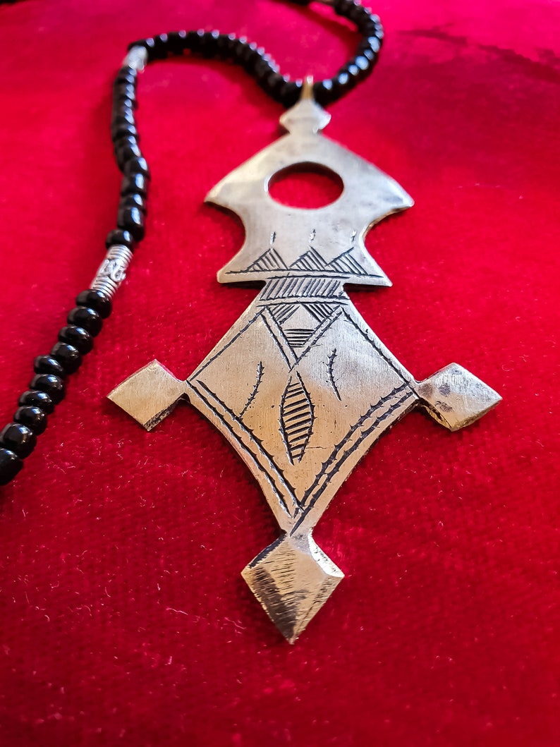 Handcrafted Tuareg Berber Tribal Women's Necklace Vintage Nomadic ...