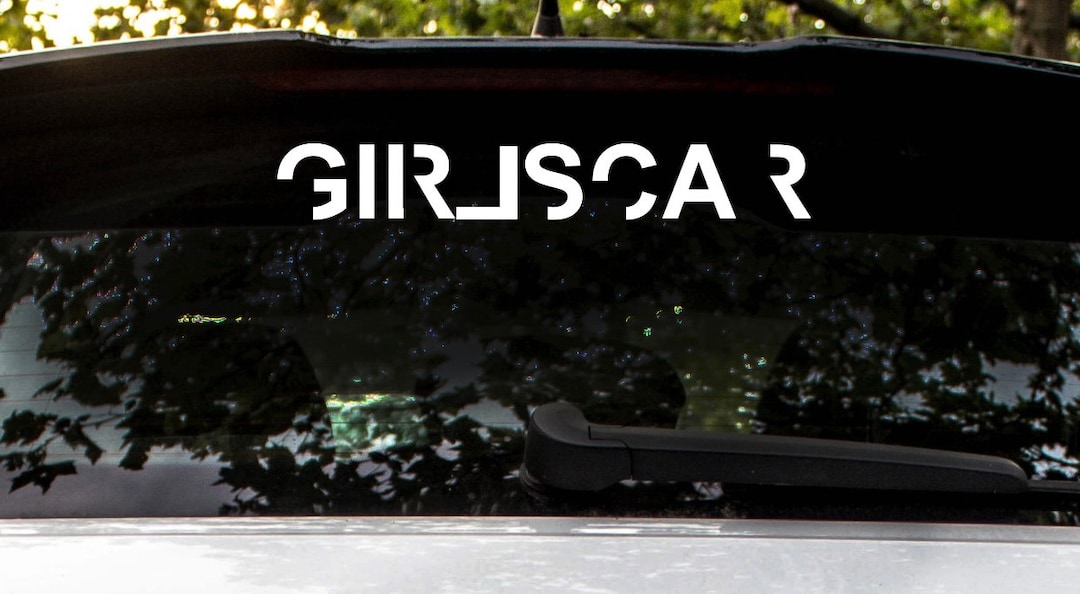 GIRLSCAR Bumper Sticker Car Decals - Etsy