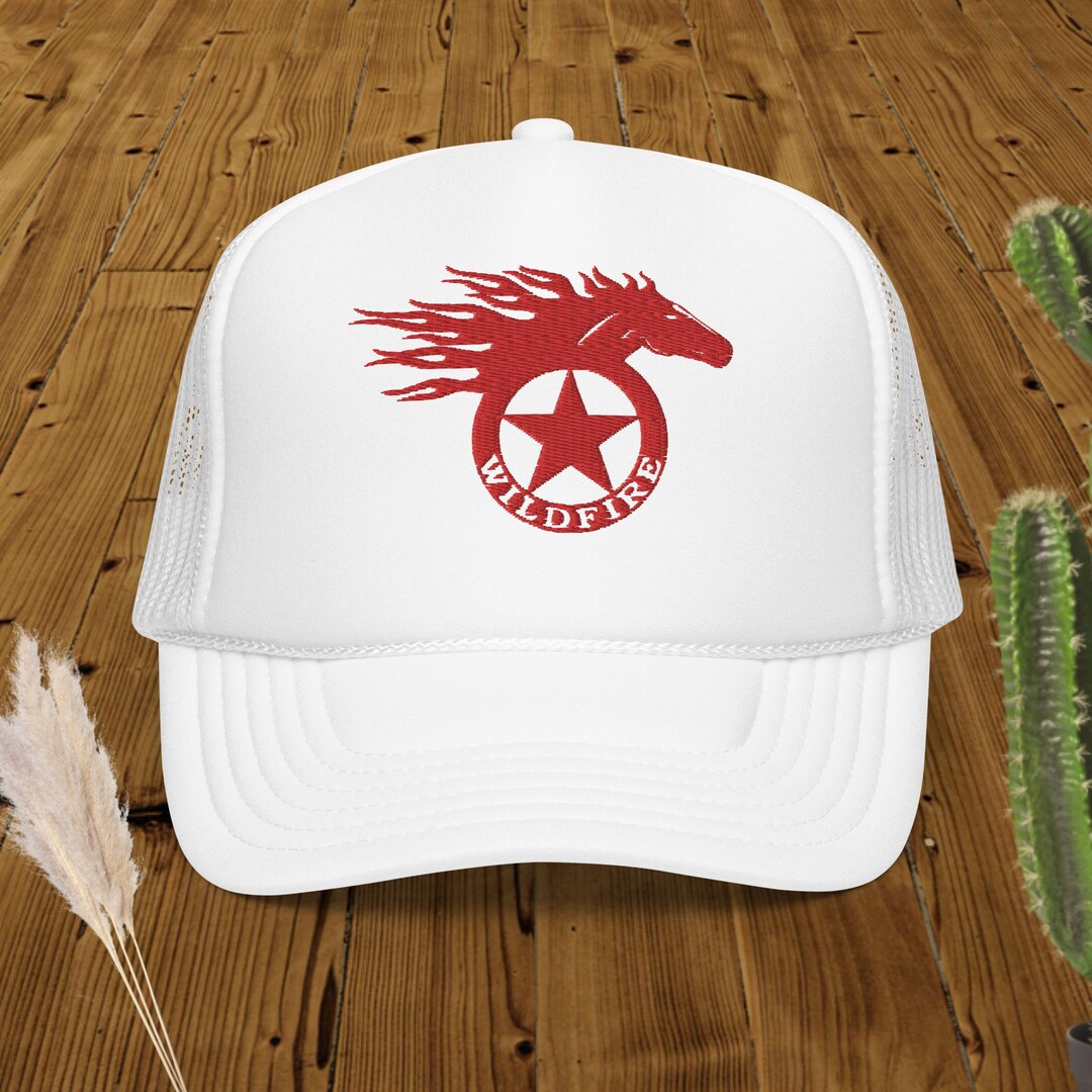 Wildfire Ranch Otto Embroidered Foam Trucker Hat - Etsy