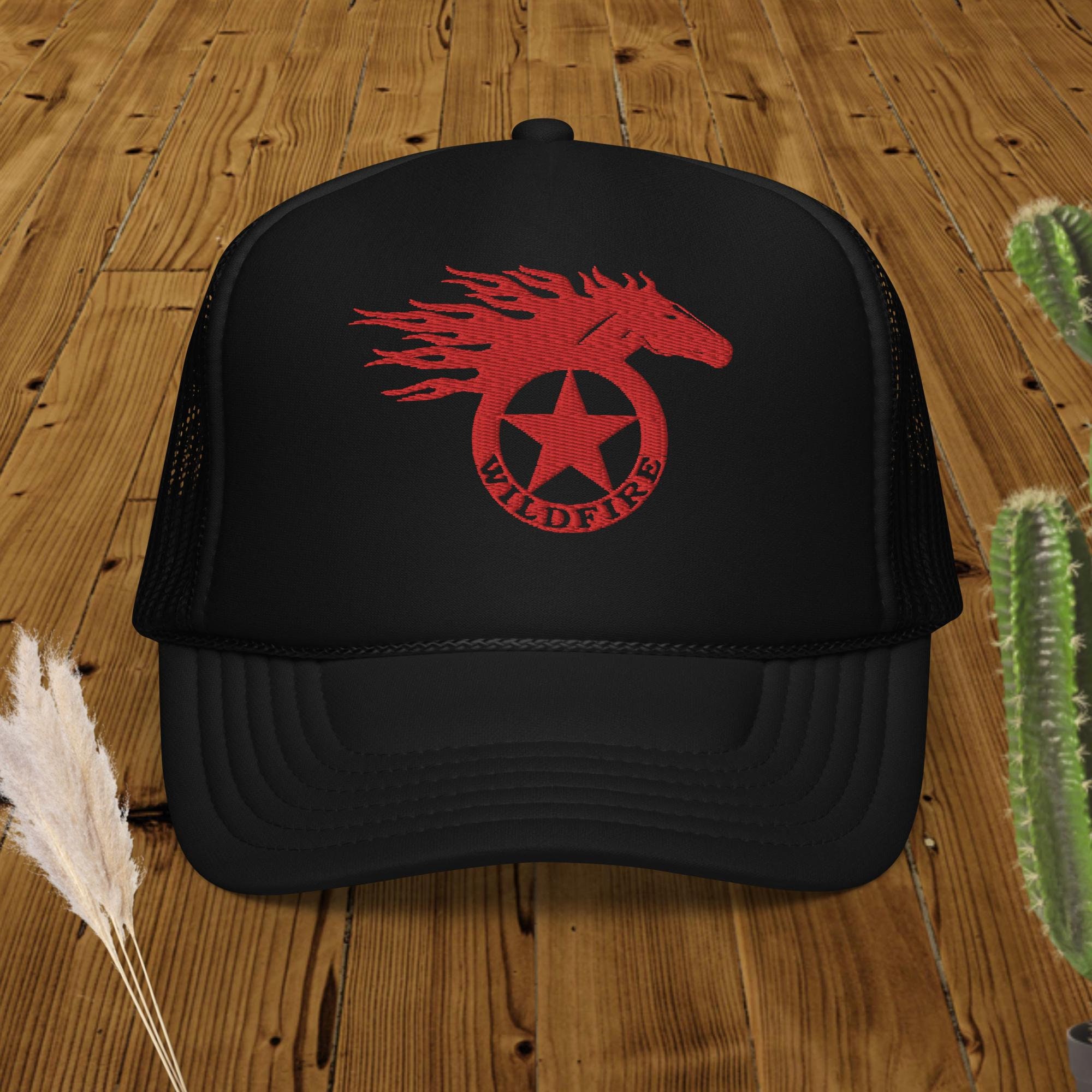 Wildfire Ranch Otto Embroidered Foam Trucker Hat - Etsy