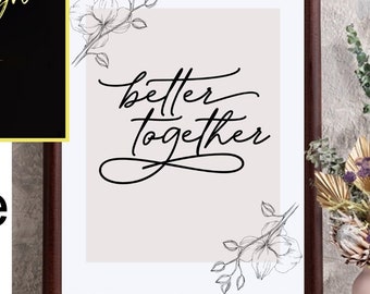 Engagement Word Art - Etsy