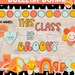 Retro Halloween Bulletin Board, Printable Fall Classroom Decor, Retro ...
