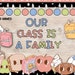 Back to School Retro Bulletin Board for DIY Classroom Decor, Our Class ...