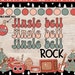 Retro Christmas Bulletin Board for Classroom or Winter Door Decor ...