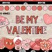 DIY Retro Valentine's Day Bulletin Board With Name Tags, Retro February ...