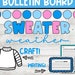 Winter Bulletin Board Kit, Sweater Weather Bulletin Board, Winter Craft ...
