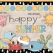 Retro Happy Summer Bulletin Board Kit May and June Door Decor - Etsy