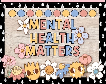 Mental Health Awareness Bulletin Board - Etsy