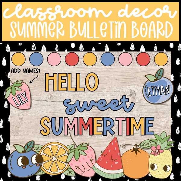 June Bulletin Board Ideas - Etsy