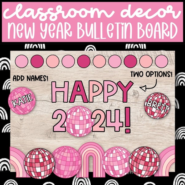 New Year Bulletin Boards - Etsy