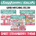 Strawberry Bulletin Board, Berry Sweet Classroom Decor (DIY Printable ...