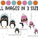 Penguin Winter Bulletin Board for Classroom, or Winter Door Decor ...