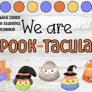 Halloween Bulletin Board, DIY Bulletin Board Kit, Fall Bulletin Board ...