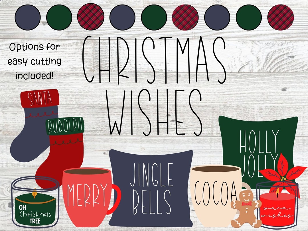 Farmhouse Christmas Bulletin Board, DIY Bulletin Board Kit for Teachers ...
