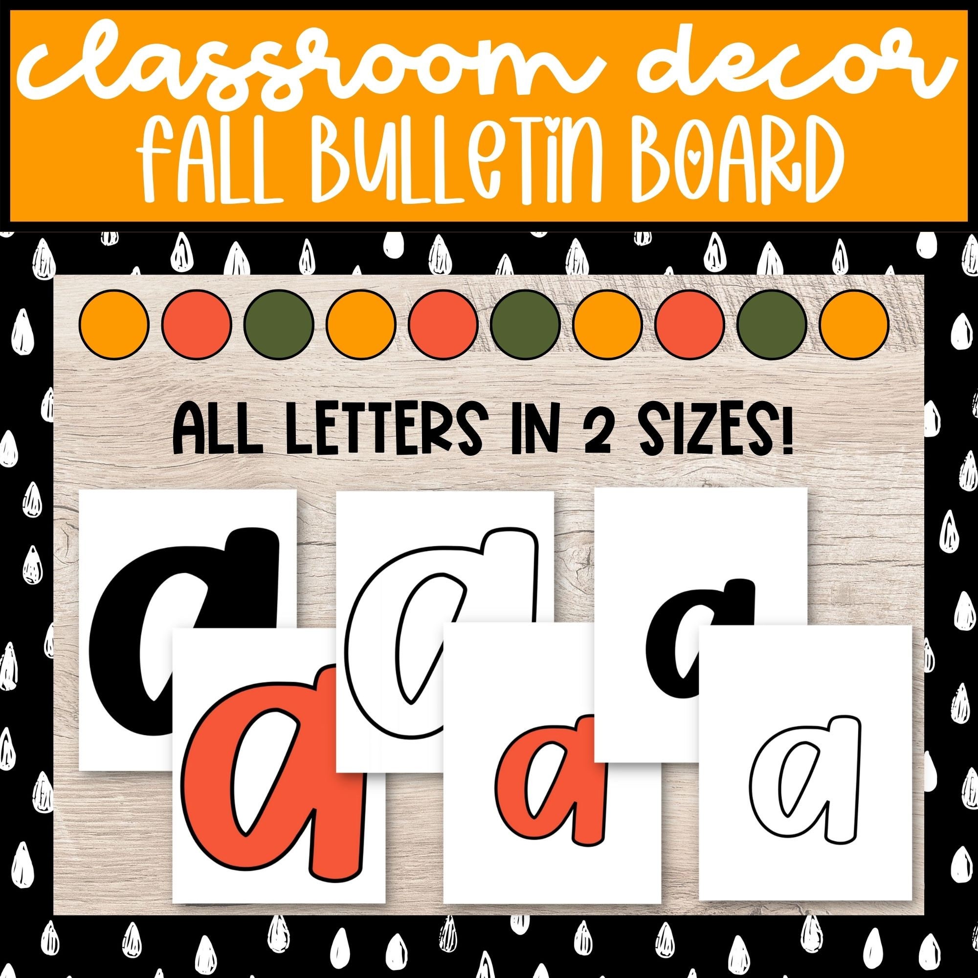 Boho Fall Bulletin Board DIY Classroom Bulletin Board Door - Etsy