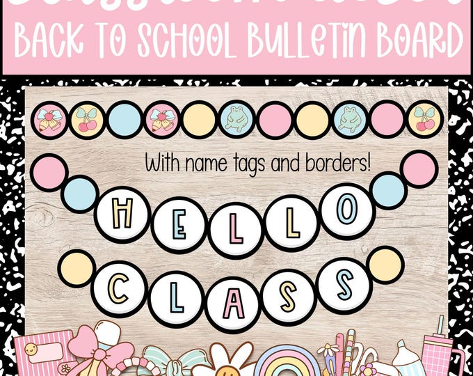 Friendship Bracelet Bulletin Board With Ways to Be a Good Friend ...