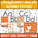 Retro Alphabet Posters for Classroom, DIY Classroom Decor, Retro Bright ...