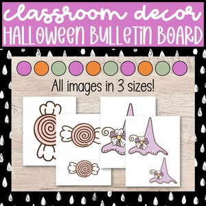 Retro Halloween Bulletin Board, Happy Halloween, Retro Fall Classroom ...