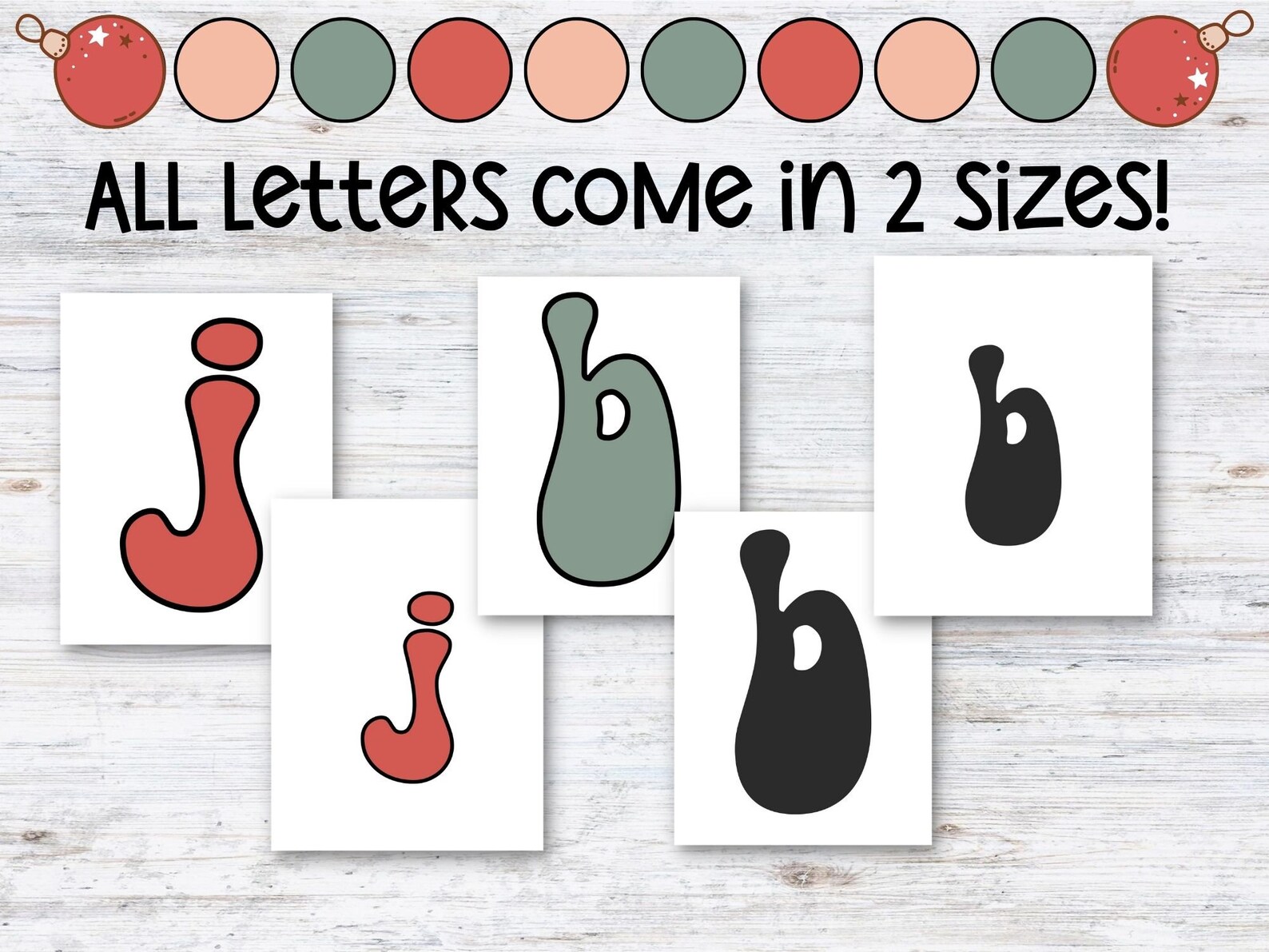 Retro Christmas Bulletin Board for Classroom or Winter Door - Etsy