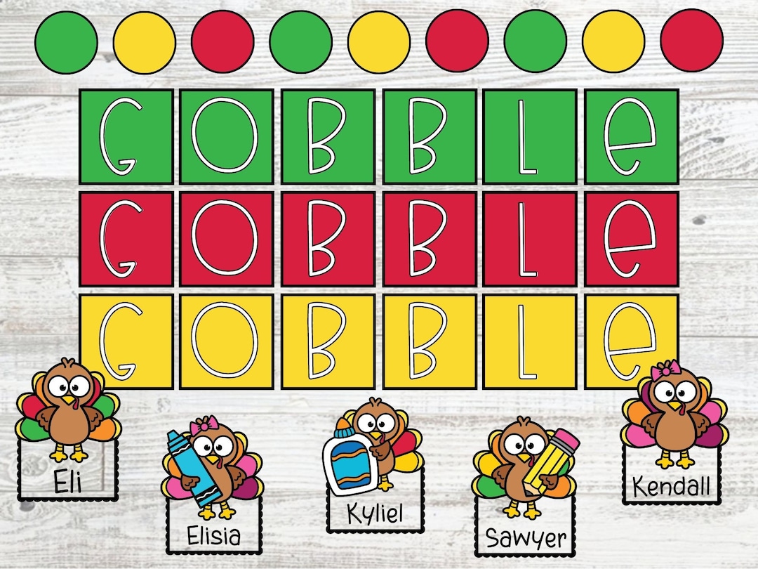 Cute Thanksgiving Turkey Bulletin Board for Elementary Classroom With ...