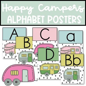 Camping Classroom Decor Bundle, Back to School Classroom Decor, Camp ...