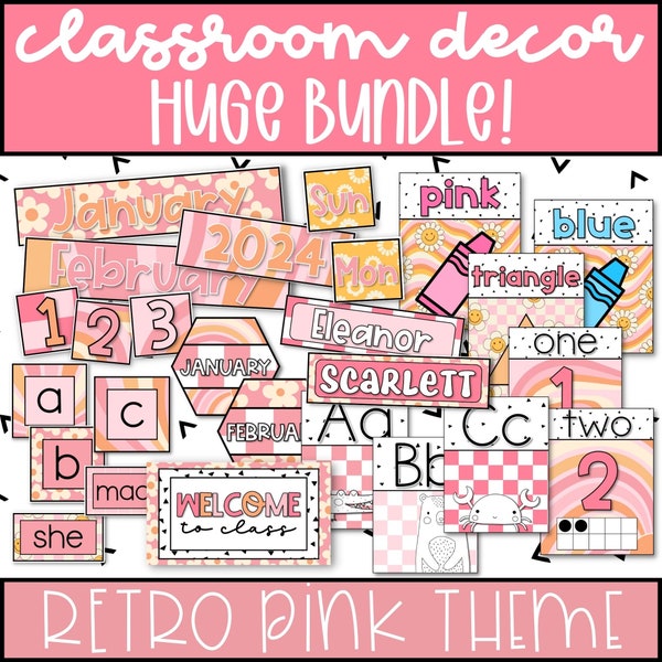 Classroom Decor Bundle - Etsy