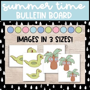 Retro Summer Vibes Bulletin Board Kit, Classroom Door Decor (digital ...
