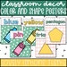 EDITABLE Desk Name Tags for Classroom, Lemon Farmhouse Classroom Decor ...