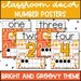 Retro Groovy Classroom Decor Bundle, Back to School Classroom Decor ...