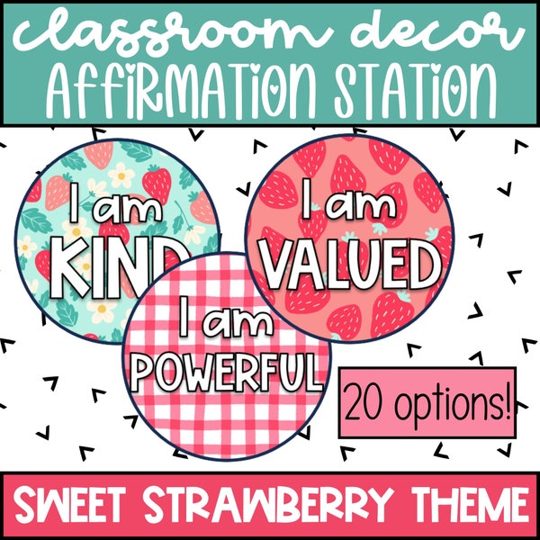 Strawberry Social - Etsy