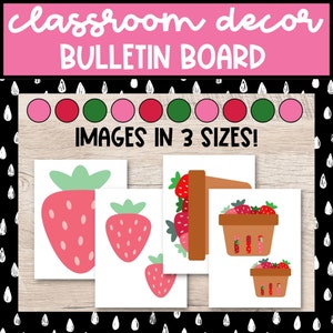 Back to School Bulletin Board, Our Class is Berry Sweet Strawberry ...