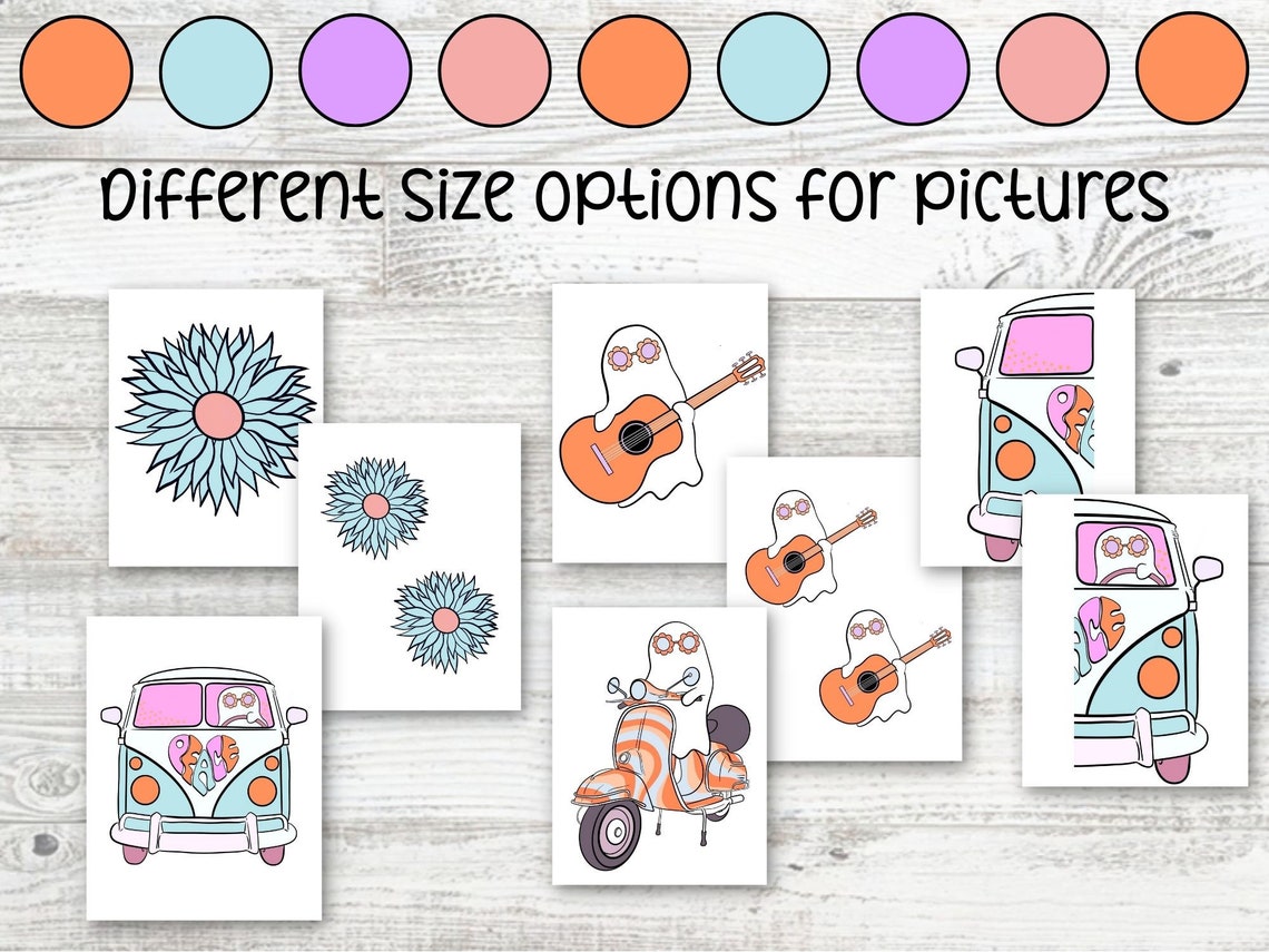 DIY Retro Halloween Bulletin Board Printable Classroom - Etsy