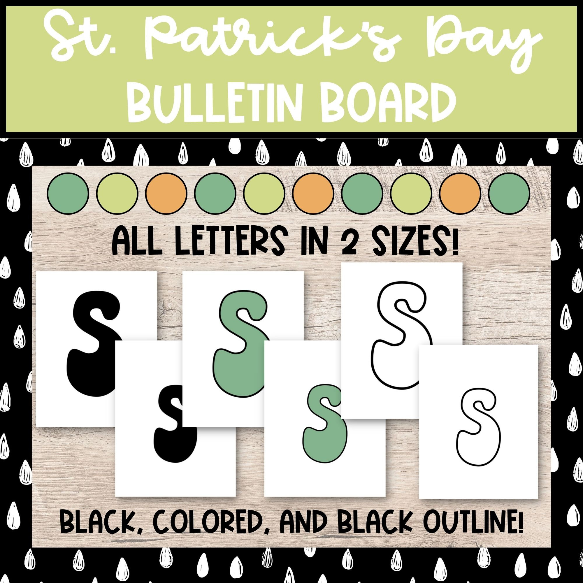Shamrock and Roll Retro and Groovy St. Patrick's Day - Etsy