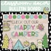 Camping Classroom Decor Bundle, Back to School Classroom Decor, Camp ...