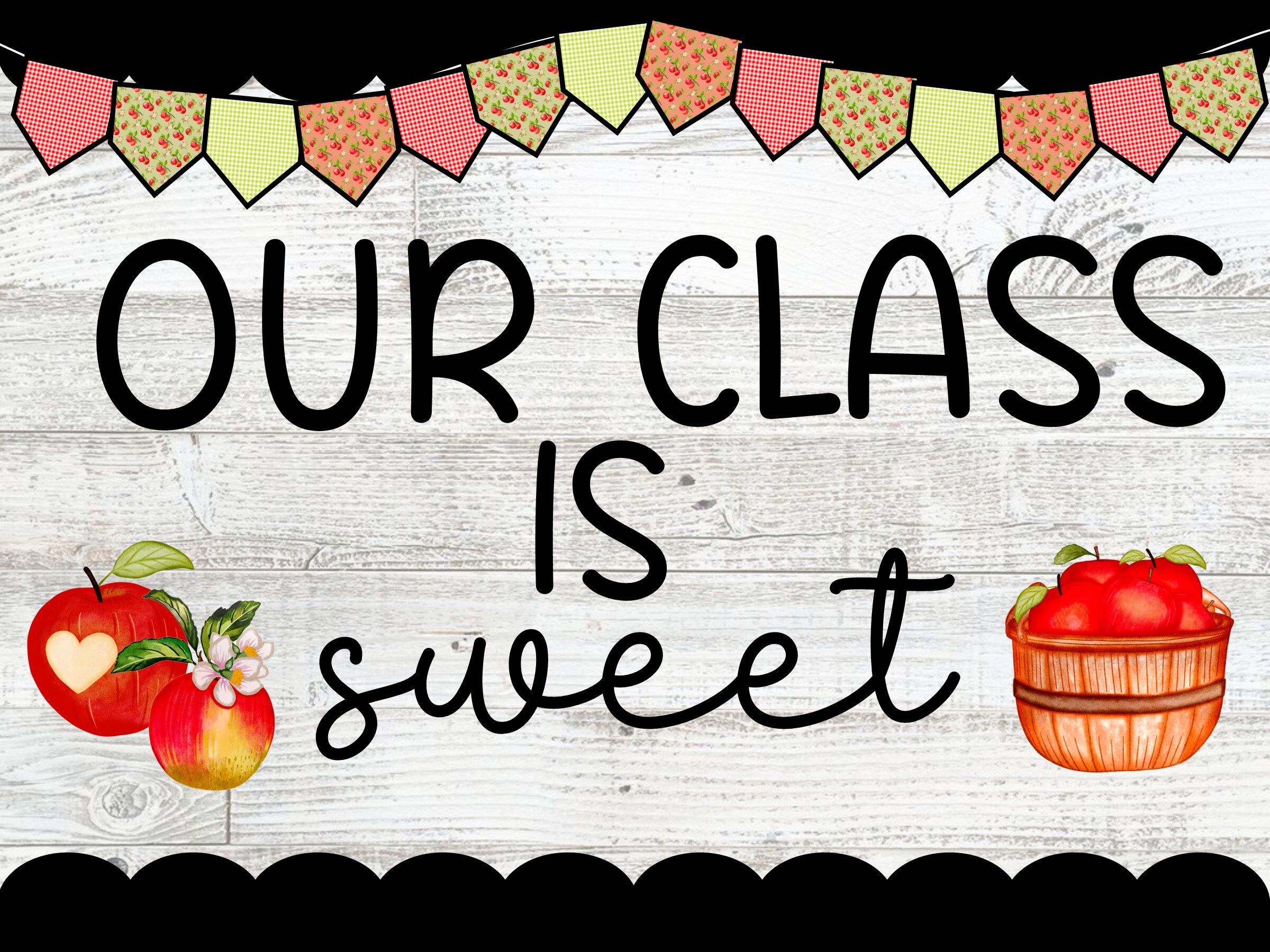 DIGITAL Classroom Bulletin Board Classroom Decor Teacher - Etsy