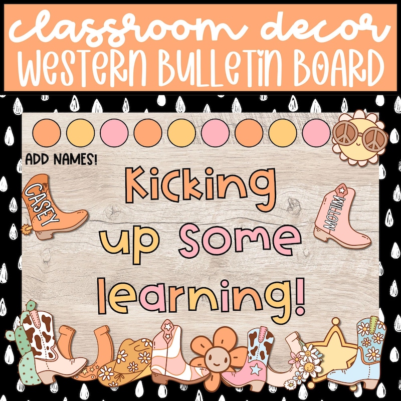Western Bulletin Boards - Etsy