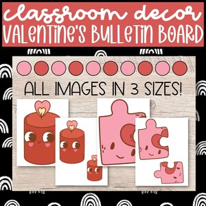 Retro Groovy Valentine's Day Bulletin Board With Editable Name Tags ...