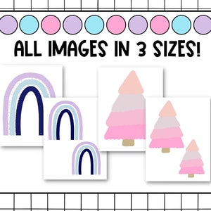 Let It Snow Winter Bulletin Board for Classroom, or Winter Door Decor ...