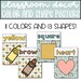 Color and Shape Posters for Classroom, DIY Classroom Posters, Bee ...