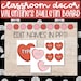 Retro Groovy Valentine's Day Bulletin Board With Editable Name Tags ...