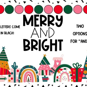 Christmas Bulletin Board for Elementary Classroom or Christmas Door ...
